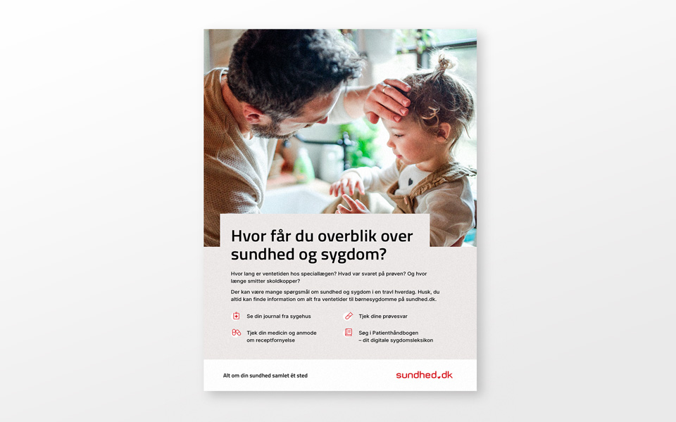 Plakater om sundhed.dk - sundhed.dk