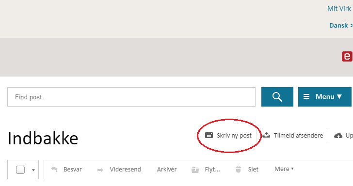 Vejledning i at sende digital post - sundhed.dk