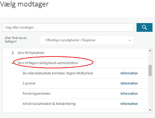 Vejledning i at sende digital post - sundhed.dk