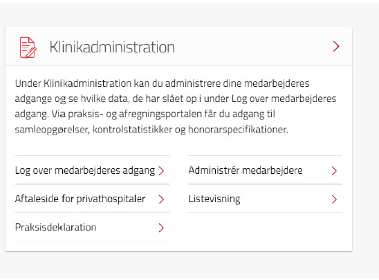 Praksisdeklaration - sundhed.dk